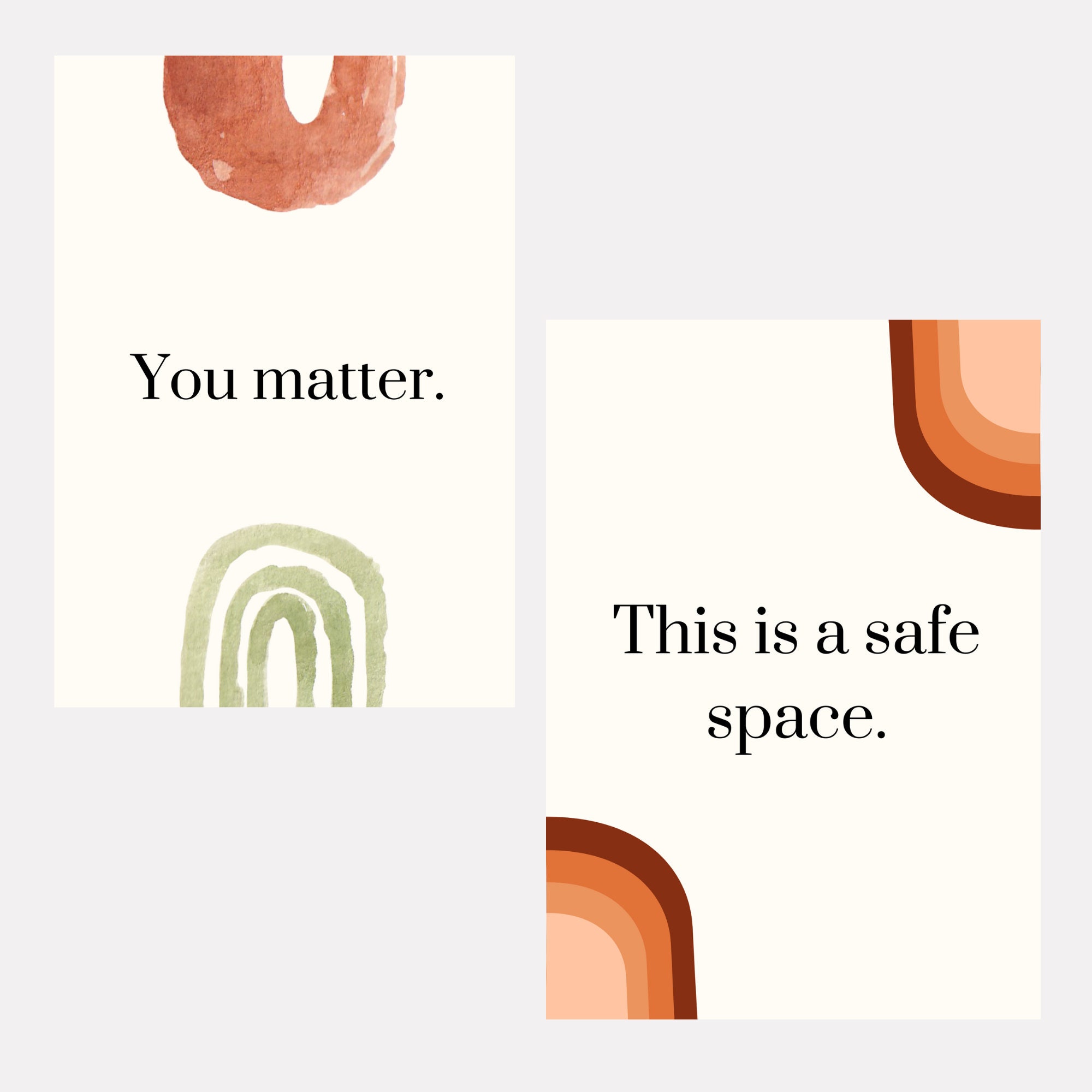 Positive Boho Classroom Decor; Growth Mindset Posters; Positive Student ...