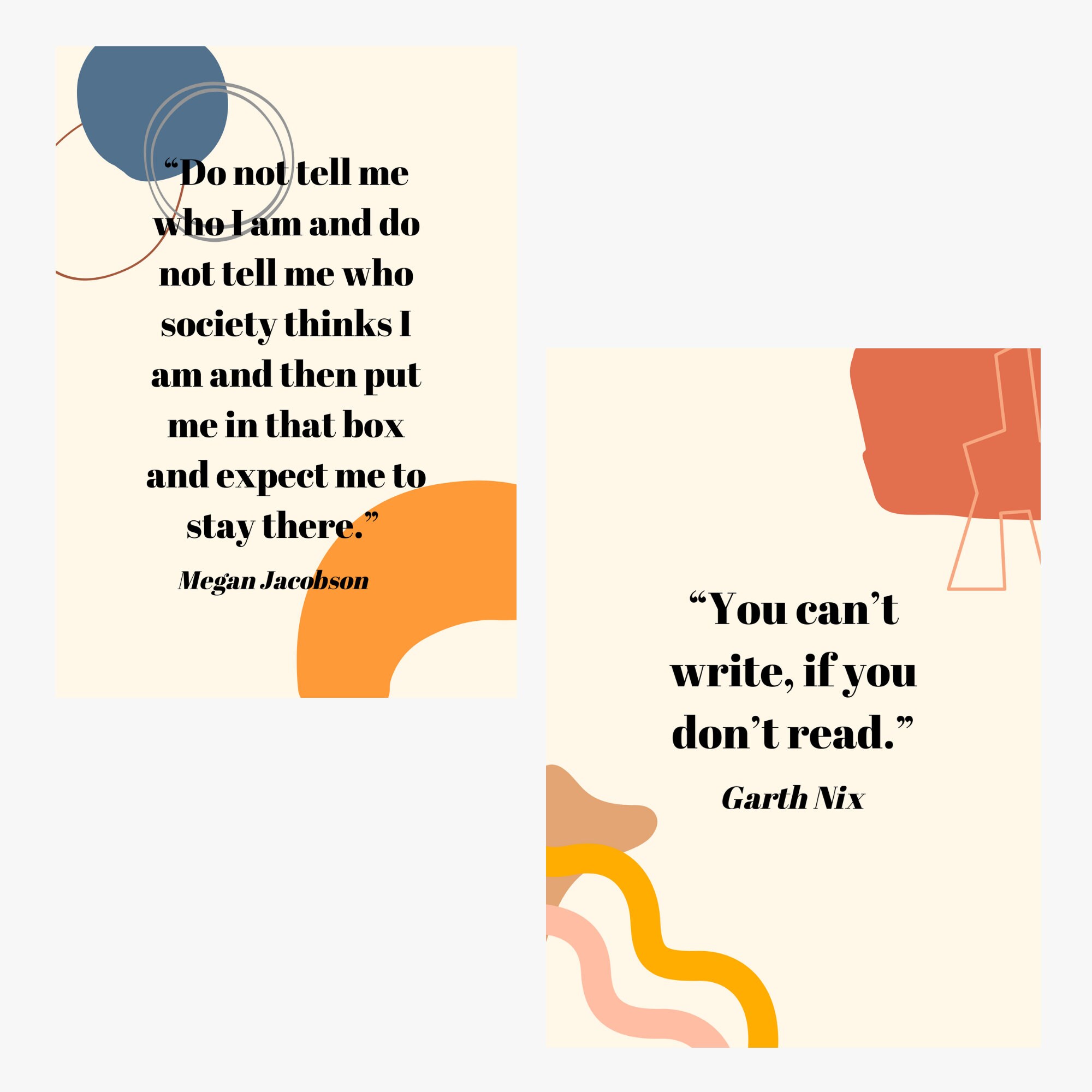 Australian Authors Book Quotes; High School Middle School English ...