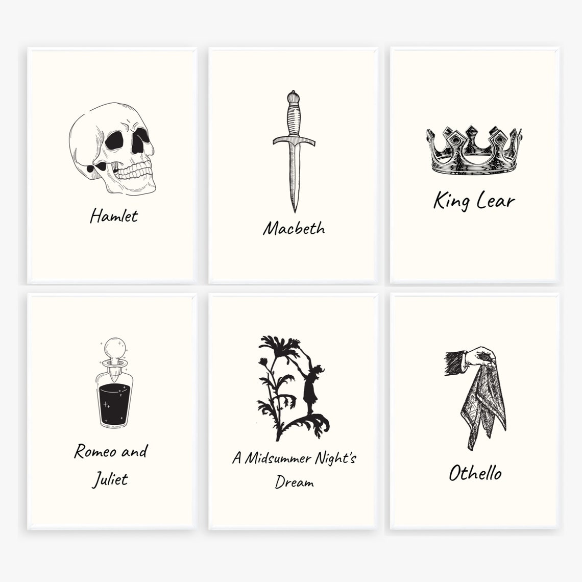 High School Secondary English Classroom Decor Shakespeare - Etsy