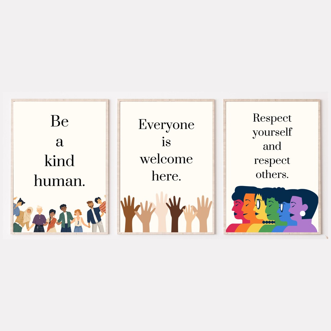 Boho Inclusive Classroom Decor; Inclusion Posters; Diversity Printables ...