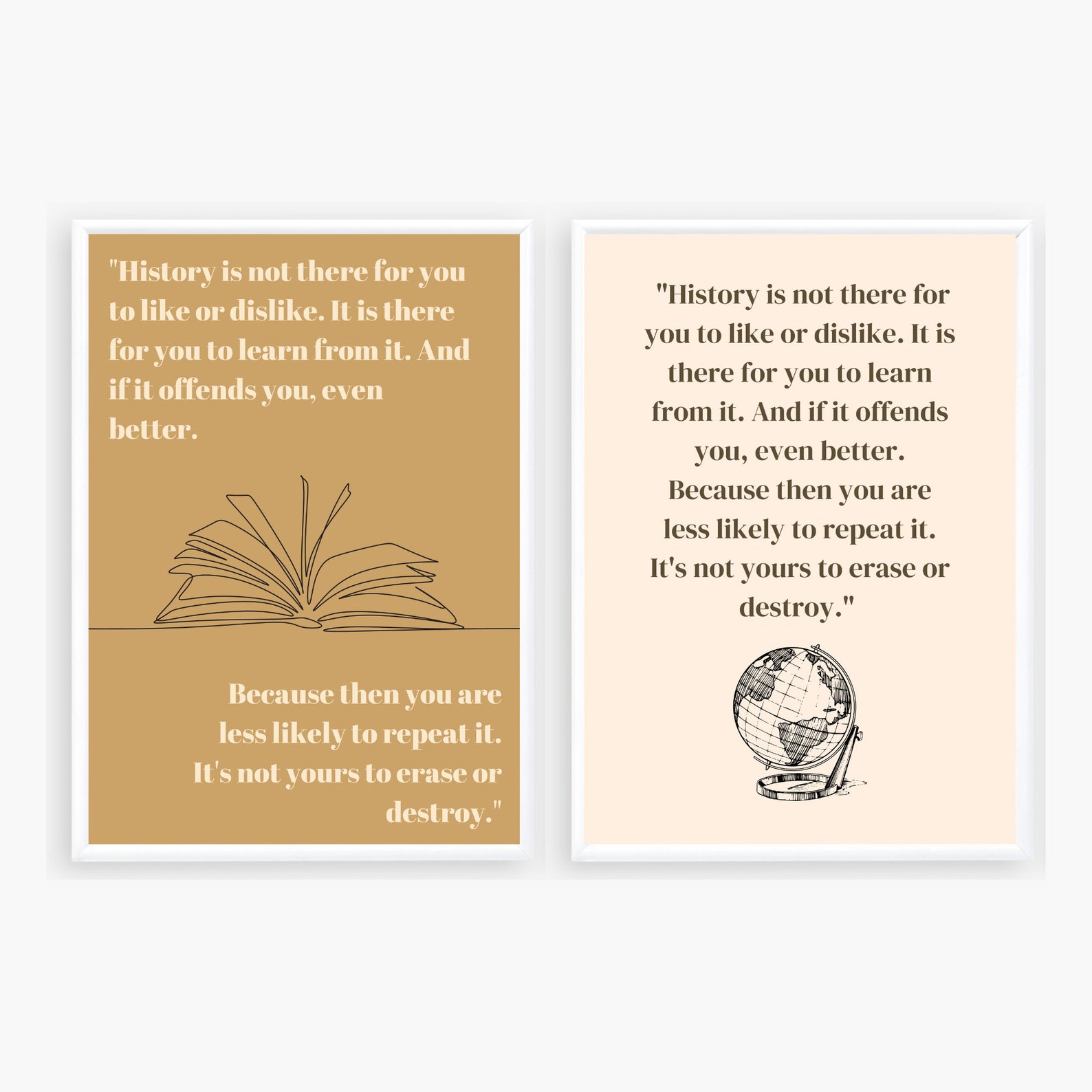 Custom History Prints; Why Study History; History is Important; History ...