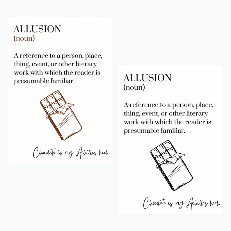 Literary Devices Posters English Literature Techniques - Etsy