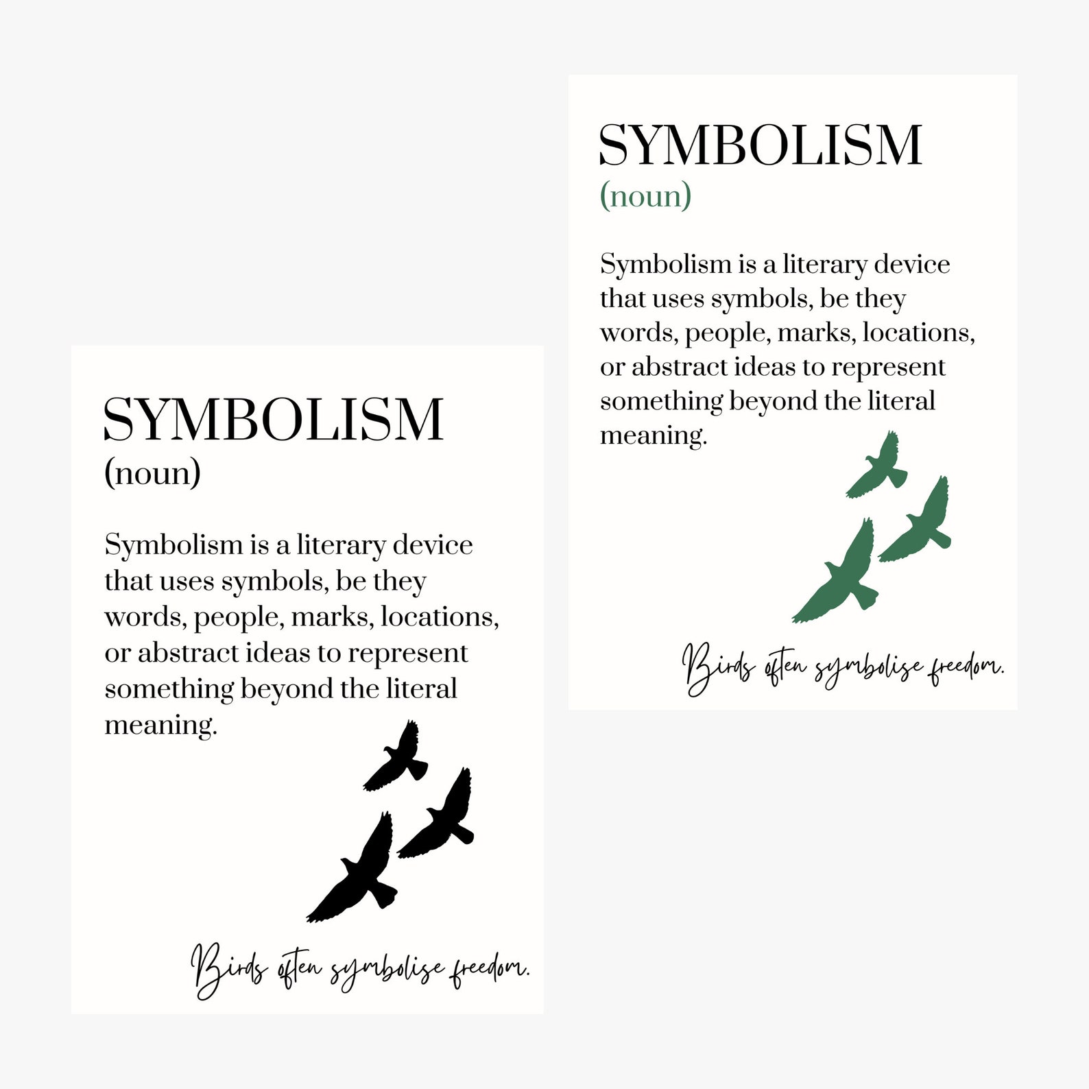 Literary Devices Posters English Literature Techniques - Etsy