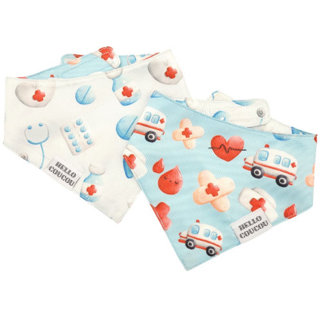 Double Sided Reversible Dog/cat Bandana you're My Remedy Nurse/doctor ...