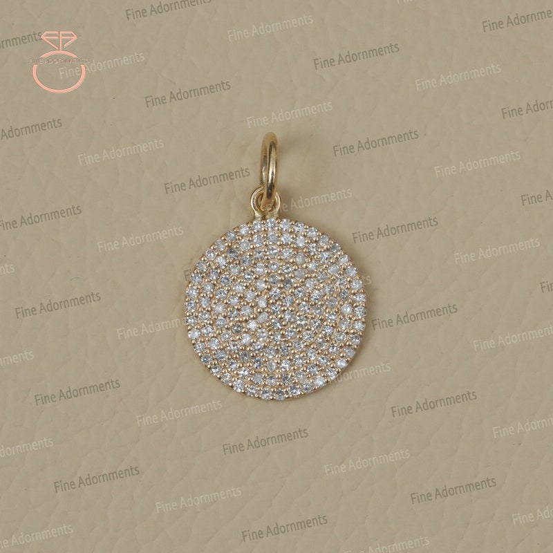 Disc Pendant - Etsy
