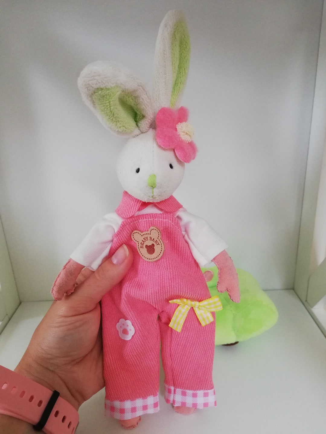Bunny Rag Doll With Wire Inside Its Body so Arms and Legs Can - Etsy