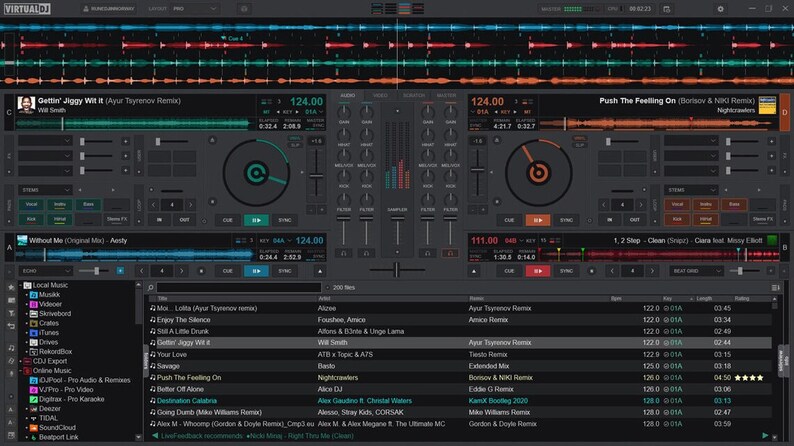 Virtual DJ PRO Infinity 8.5 DJ Software Lifetime Access Unlimited ...