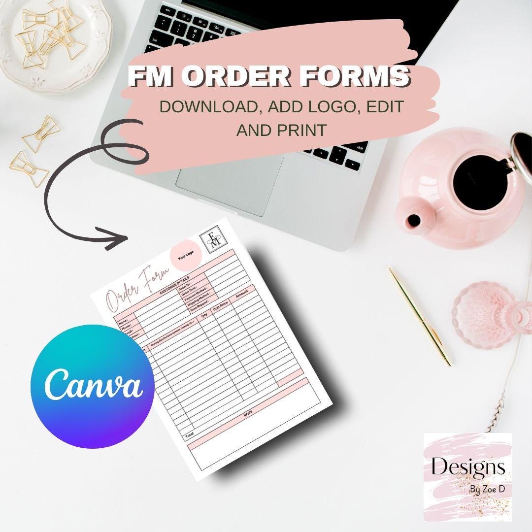 FM Order Form - Etsy