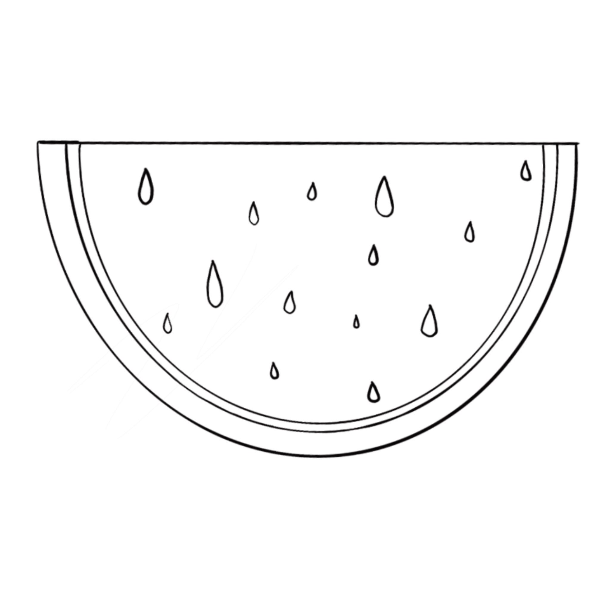 Printable Summer Fruit Colouring Pages - Etsy