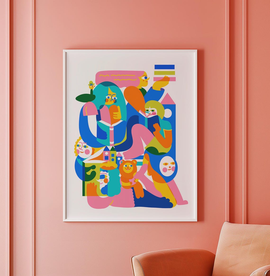 Magical Reading Poster for Kids | Classroom Wall Art | School Library ...