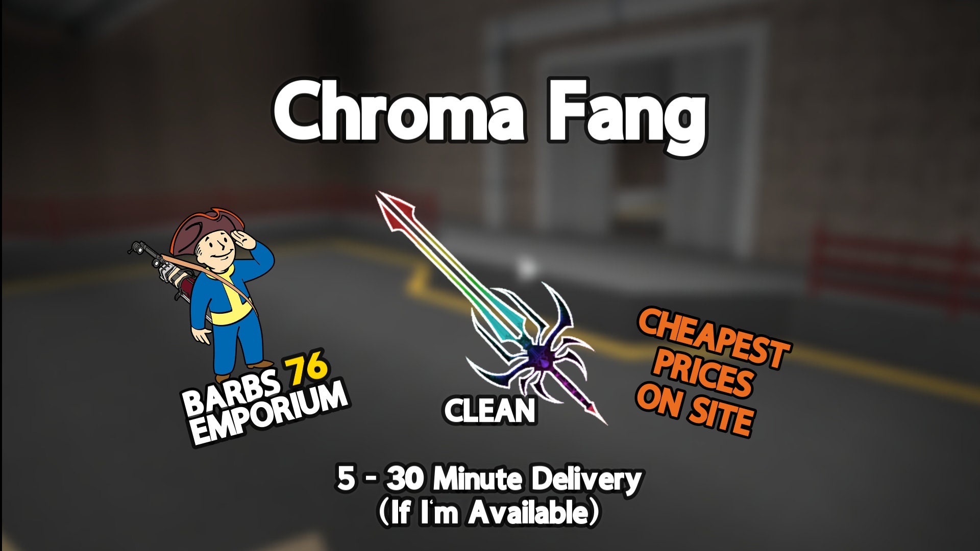 MM2 Chroma Fang Weapon Murder Mystery 2 - Etsy