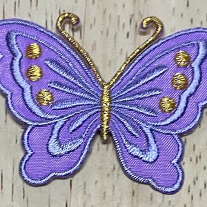 Stunning Butterfly Patch Iron-on Patch Iron on Embroidered Patch ...