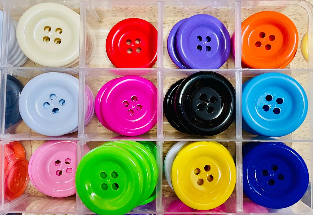 STUNNING GIANT BUTTONS - Huge Buttons - Round Buttons - Card Making ...
