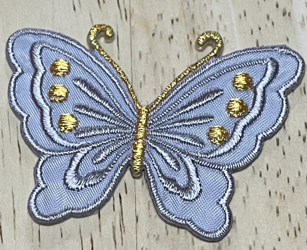 Stunning Butterfly Patch Iron-on Patch Iron on Embroidered Patch ...
