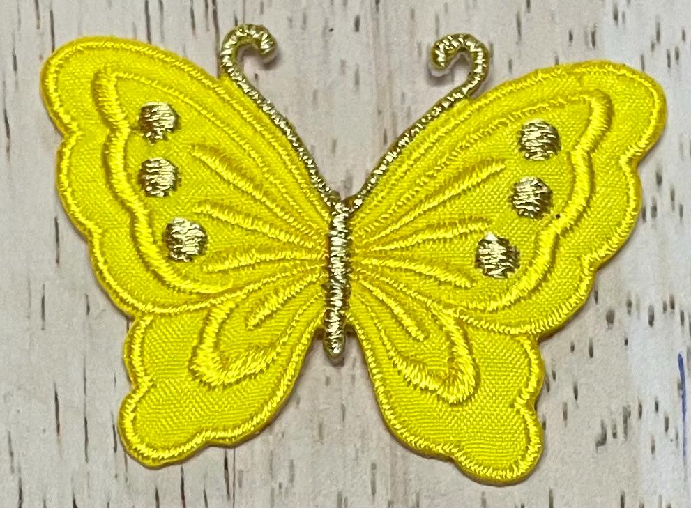 Stunning Butterfly Patch Iron-on Patch Iron on Embroidered Patch ...