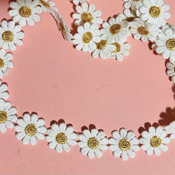 Daisy Lace Trim - Etsy