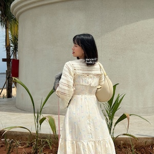 Riley 2-in-1 (sweater / Shrug) | In-depth PDF Crochet Pattern With ...