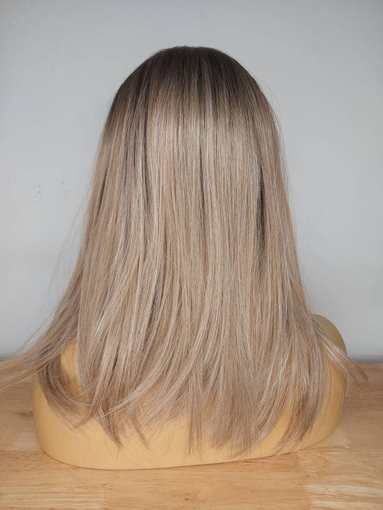 SALTY CRUSH 17 Lace Front Side Part. Medium Warm Sandy - Etsy