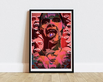 Slowthai Poster / Slowthai Print / Slowthai Art / Minimalist Music ...