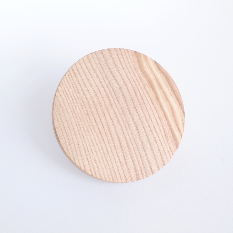 Large Circle Wooden Cabinet Knob Handle Pull for Dresser, Drawer ...