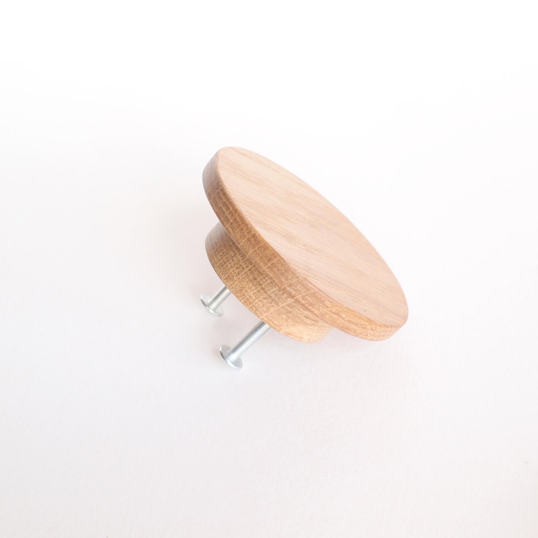 Large Circle Wooden Drawer Pulls, Cabinet Pulls, Drawer Handles ...