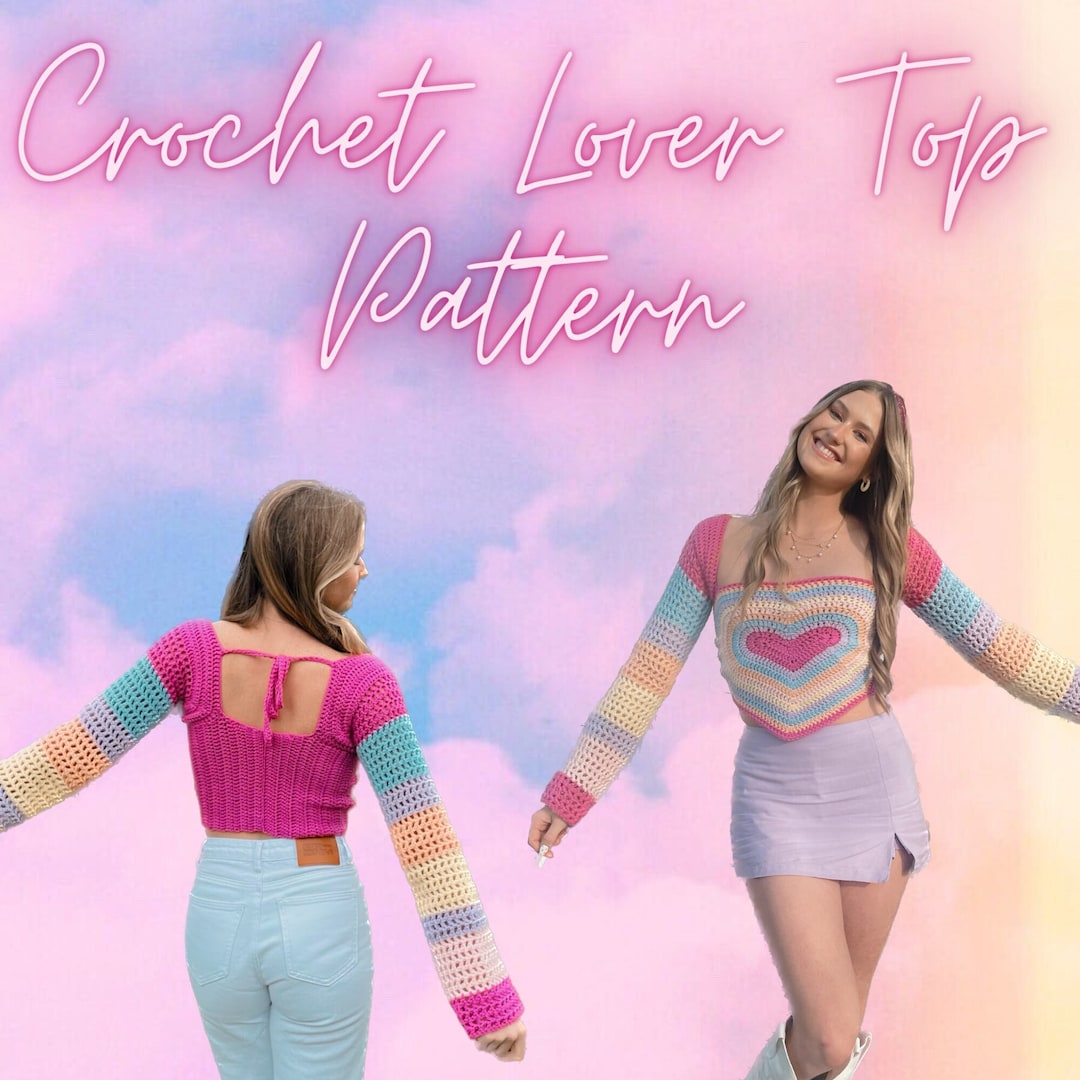 Crochet Lover Top PATTERN - Etsy