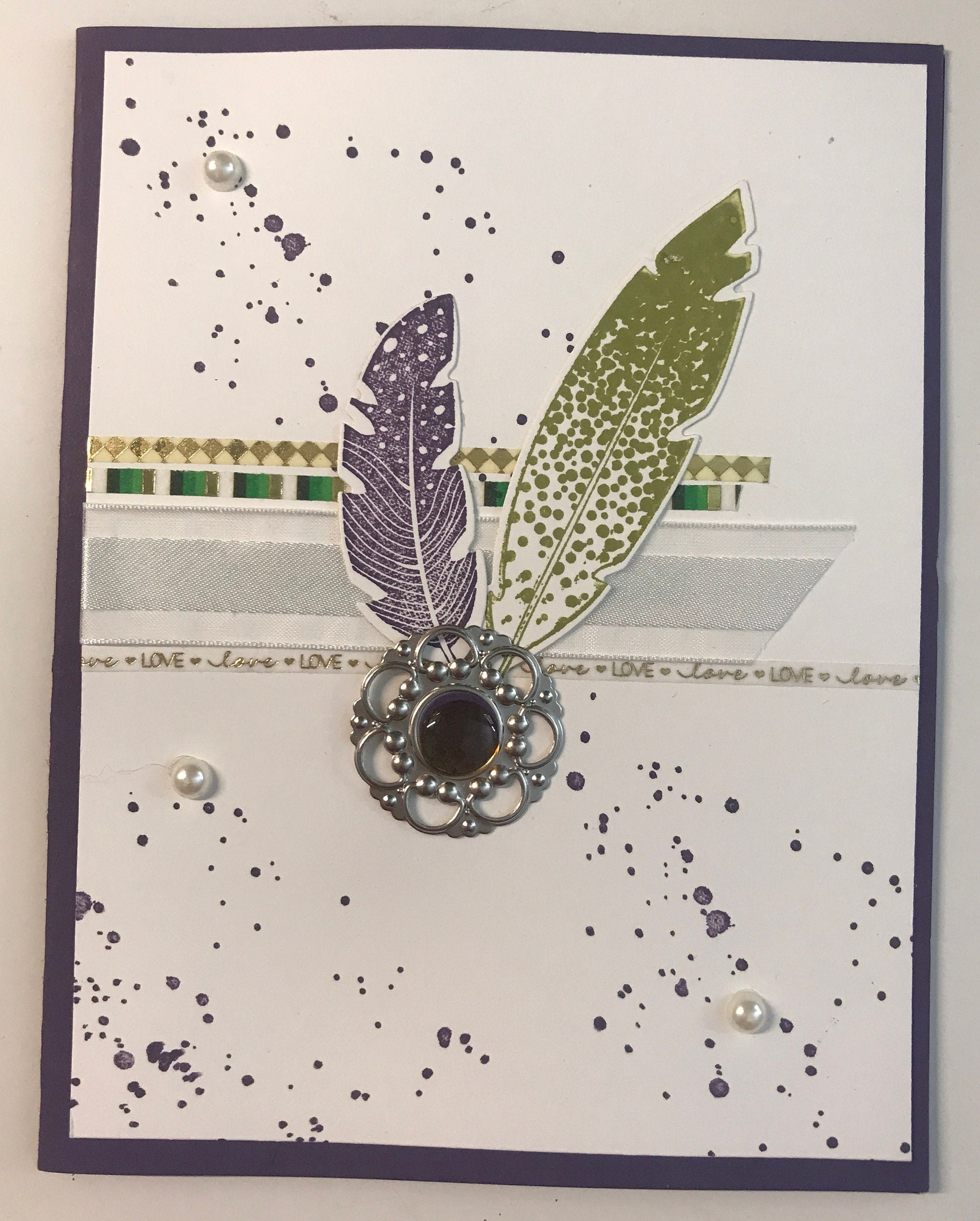 Custom 'feather Dream Catcher' Greeting Card - Etsy