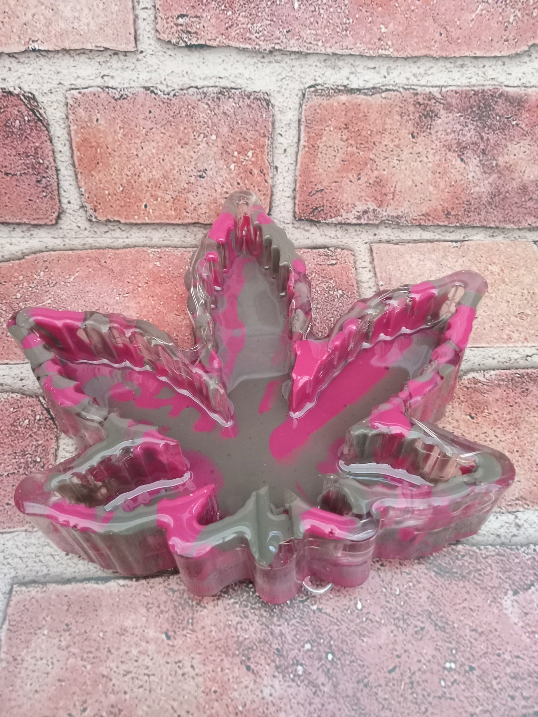 Pot Leaf Ashtray Light up Cannibus Bachelor Party Bachelorette Party ...