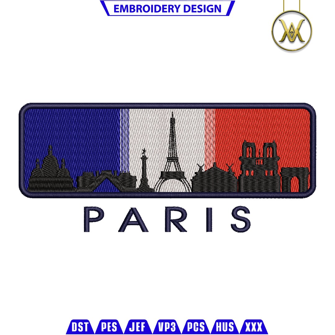 Paris City Embroidery Designs | Nature Digital Download | Embroidery ...