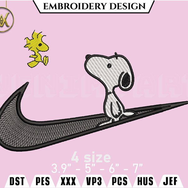 Snoopy Embroidery - Etsy