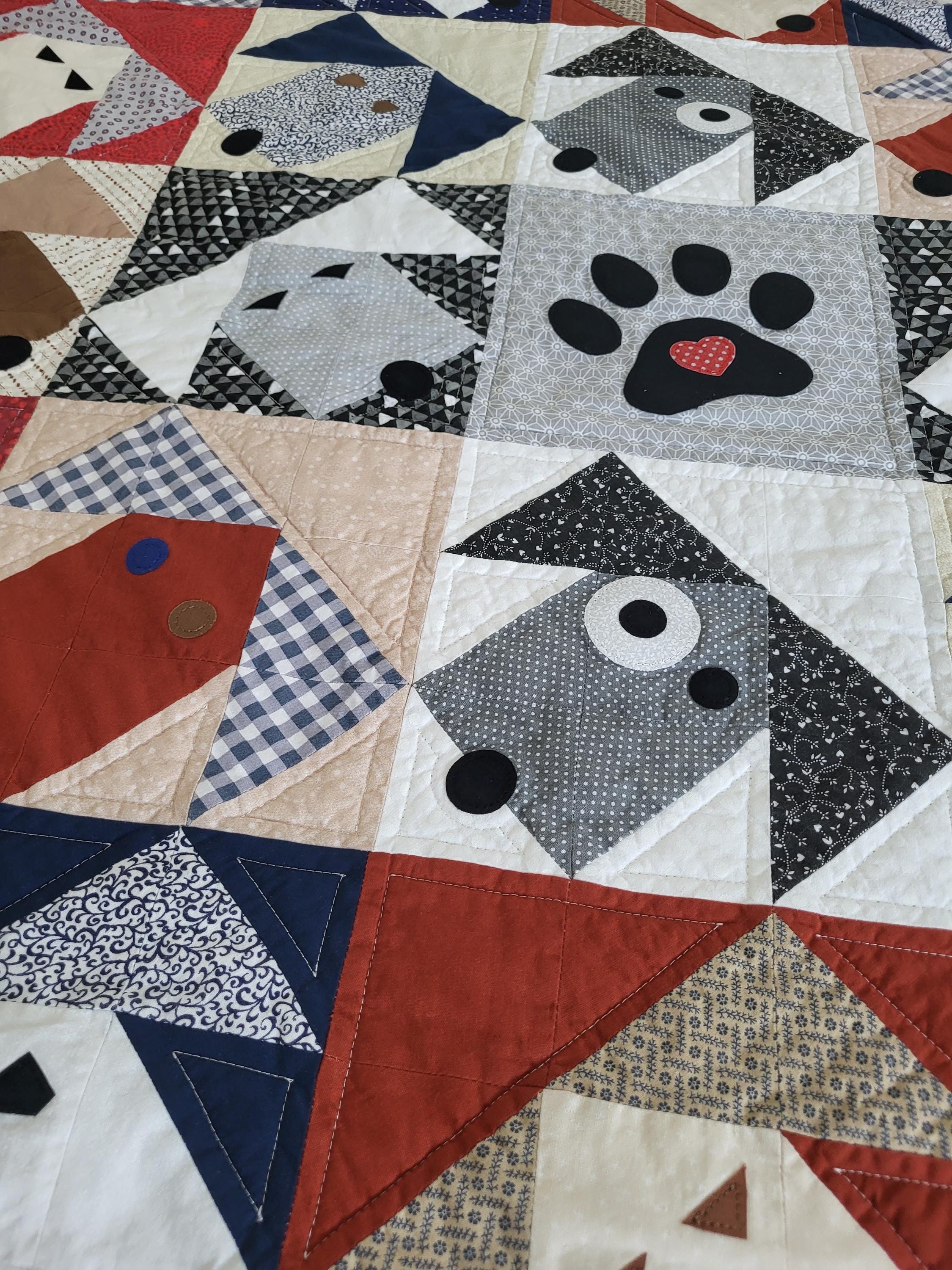 Dog Quilt, Two Dozen Pups Quilt, Kids Quilt, Boy's Quilt, Girl's Quilt ...