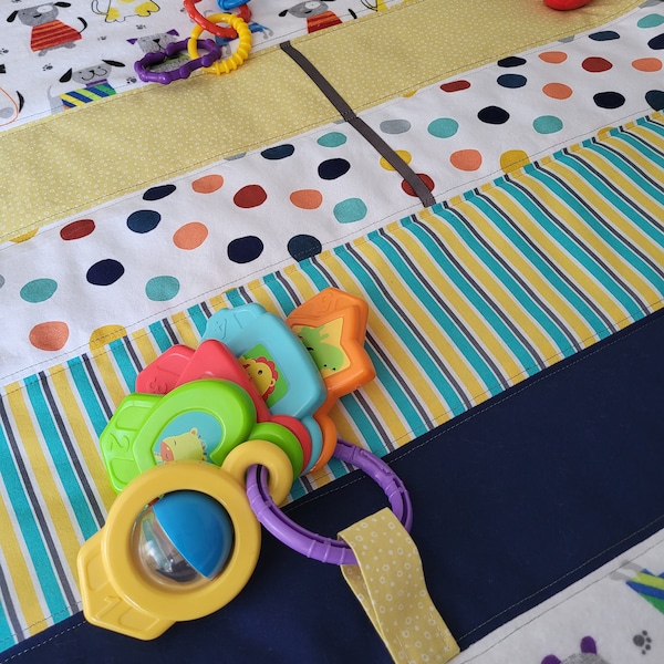 Tummy Time Mat - Etsy