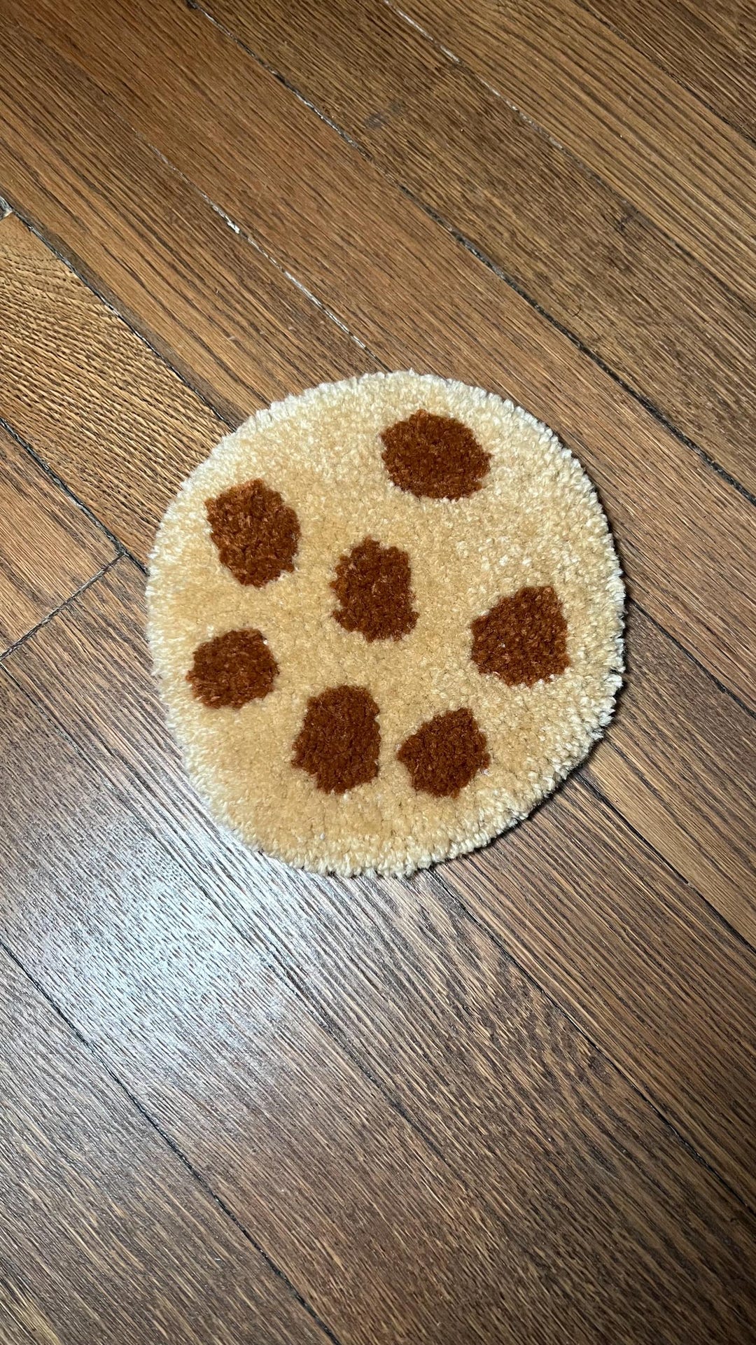 Cookie Rug | Chocolate Chip Cookie Rug | Cookie Mug Rug | Mini Cookie ...