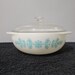 Pyrex Promo 023 Frost Garland Round Casserole Dish - Etsy