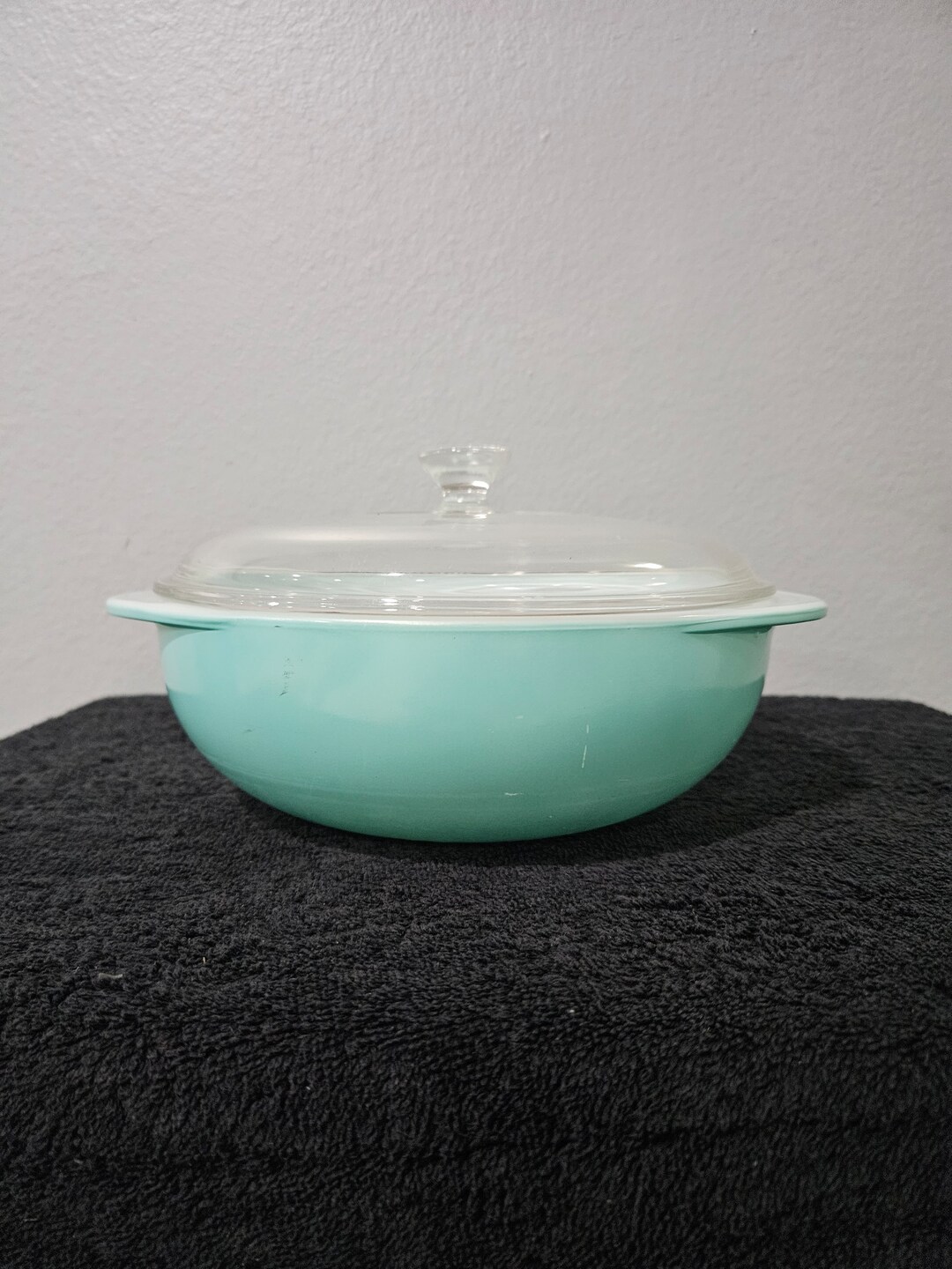 Pyrex 024 Turquoise Round Casserole Dish - Etsy