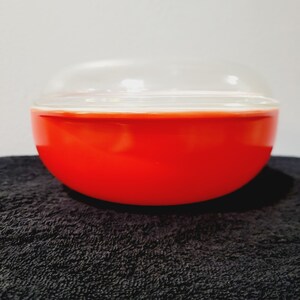 Pyrex Promo Red Poppy 024 Round Casserole Dish - Etsy