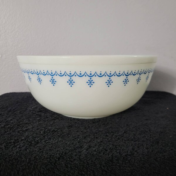 Pyrex Snowflake Blue - Etsy