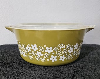 Pyrex Spring Blossom Casserole, Pyrex Spring Blossom 475, Pyrex Crazy ...
