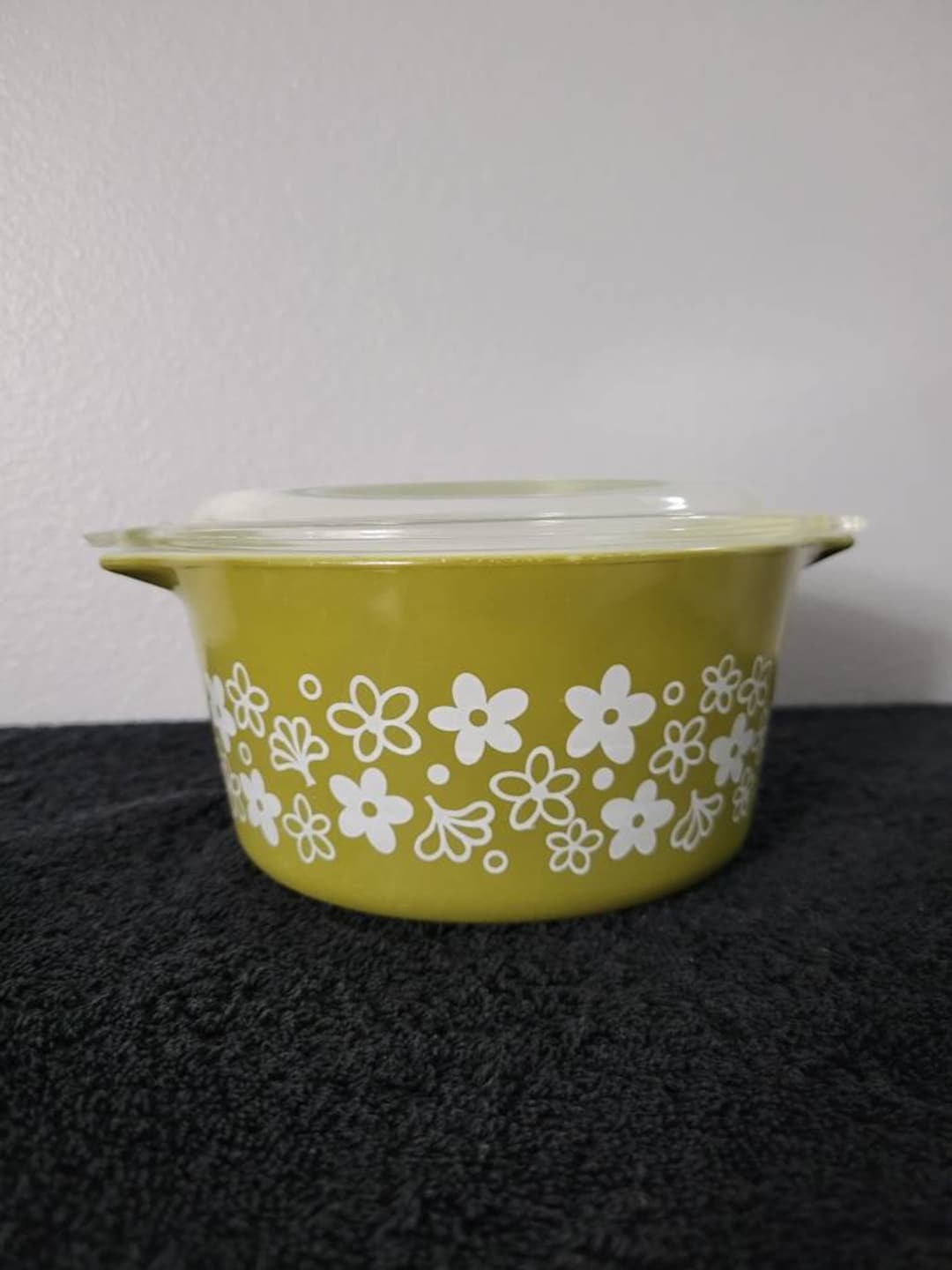 Pyrex Spring Blossom 473 Round Casserole Dish - Etsy