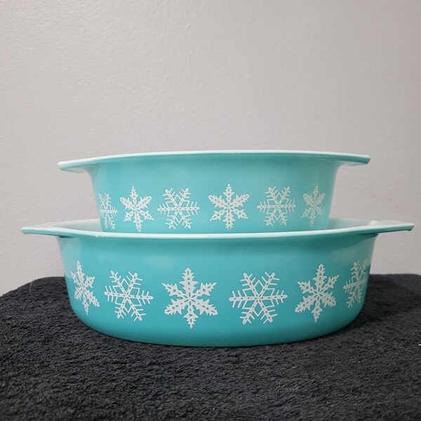 Pyrex Snowflake - Etsy
