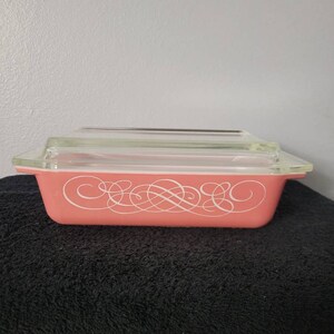 Pyrex Promo Pink Scroll 575 Space Saver Casserole Dish - Etsy