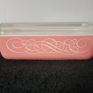 Pyrex Promo Pink Scroll 575 Space Saver Casserole Dish - Etsy