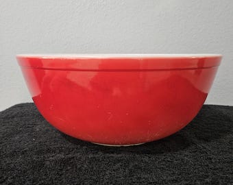 Vintage Pyrex Primary Colors Mixing Bowl Set of Four, Pyrex Nesting ...