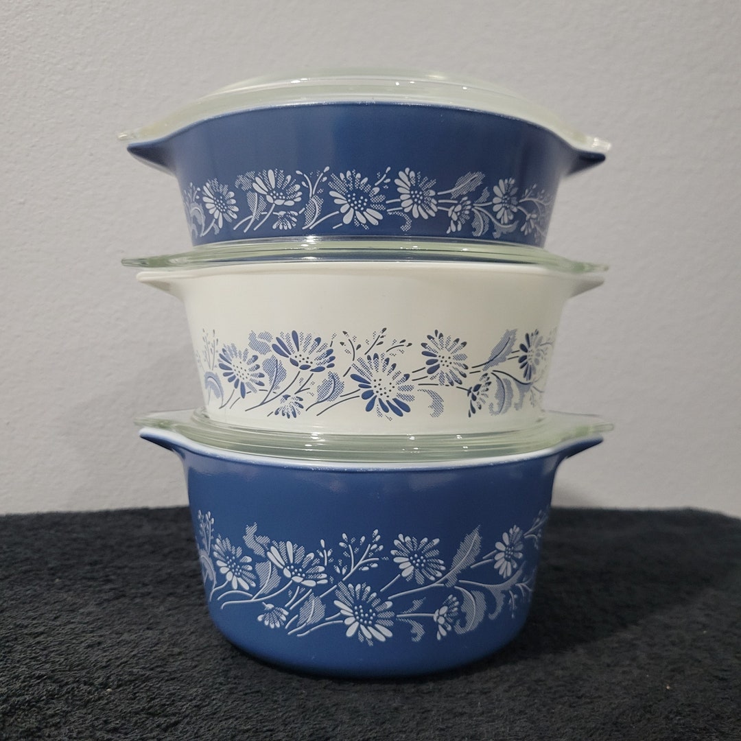 Pyrex Colonial Mist Bake, Serve & Store Casserole Set - Etsy
