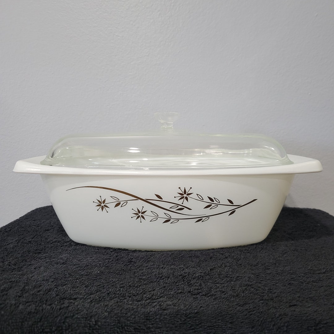 Pyrex 058 Golden Honeysuckle 4qt Deep Casserole Dish - Etsy