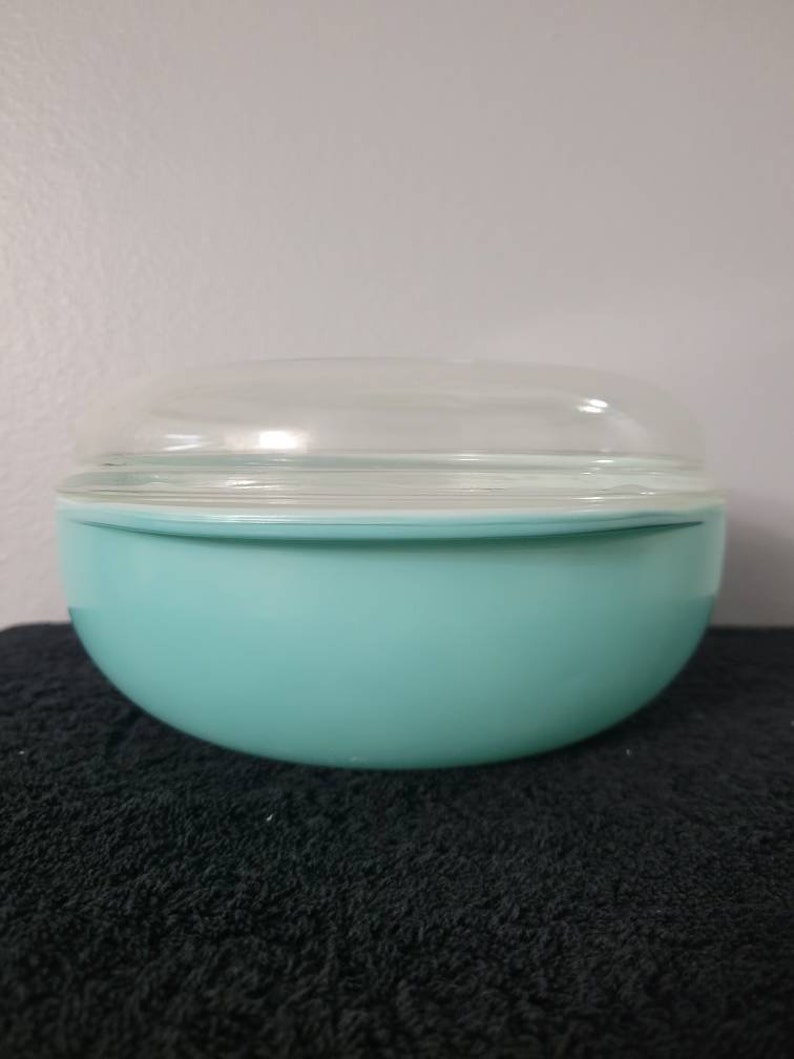 Pyrex 024 Turquoise Round Casserole Dish - Etsy