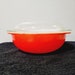 Pyrex Promo Red Poppy 024 Round Casserole Dish - Etsy