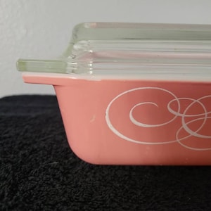 Pyrex Promo Pink Scroll 575 Space Saver Casserole Dish - Etsy