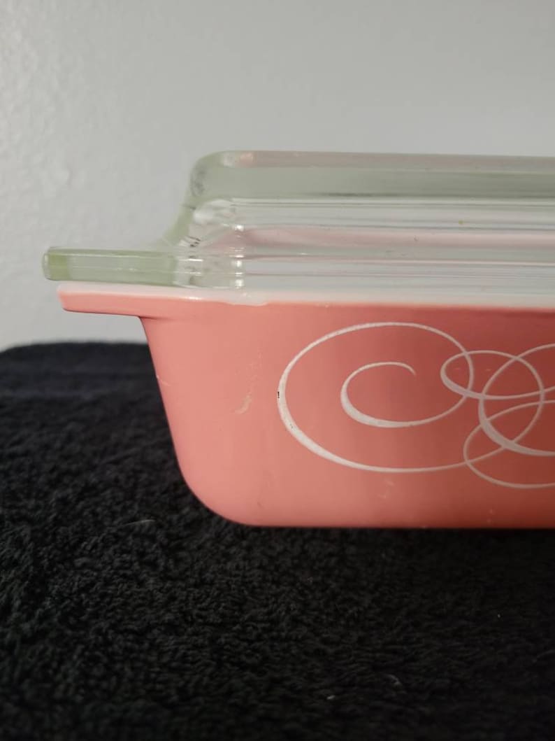 Pyrex Promo Pink Scroll 575 Space Saver Casserole Dish - Etsy