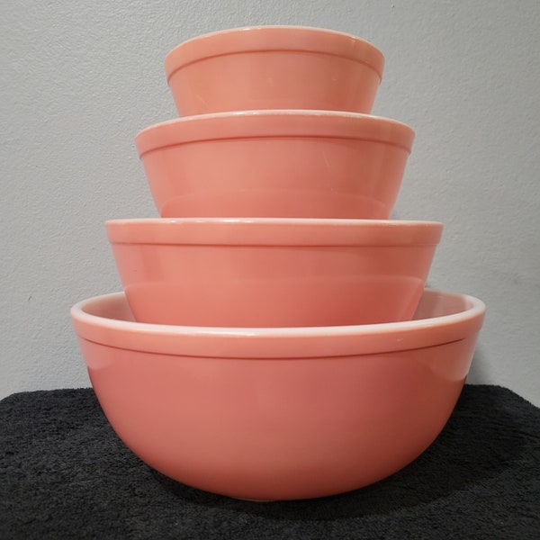 Pink Pyrex Bowls - Etsy